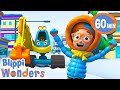 Paint The Excavator With Blippi Blippi Blippiwonders Shorts Diy Blippi ...