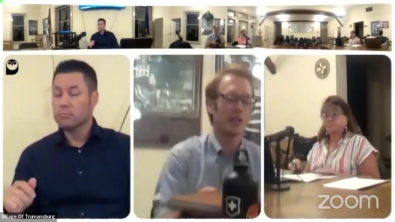 Regular Monthly Board Of Trustees Meeting Youtube