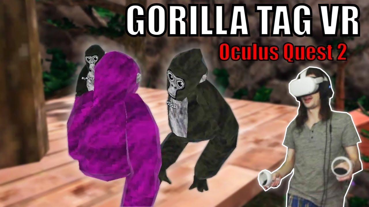 Gorilla Tag Vr Is Really Insane Oculus Quest 2 Gameplay Youtube