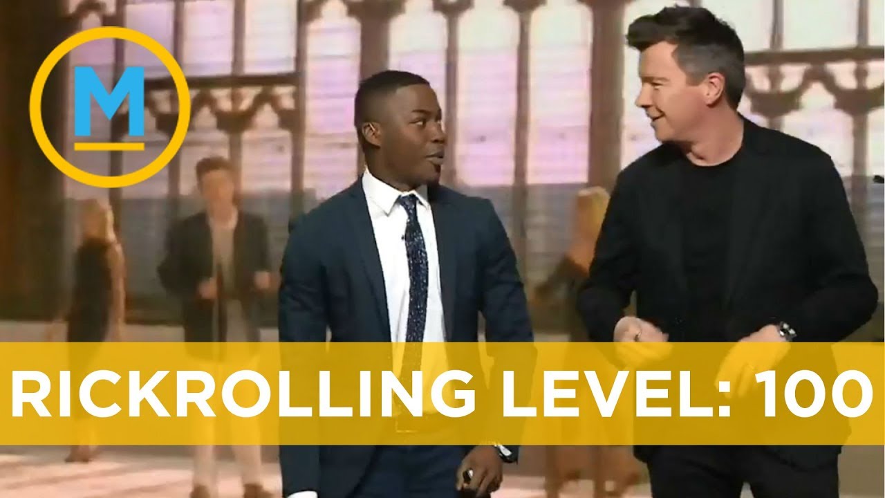 Rick Astley Himself Rick Rolls Reporter On Live Tv Your Morning