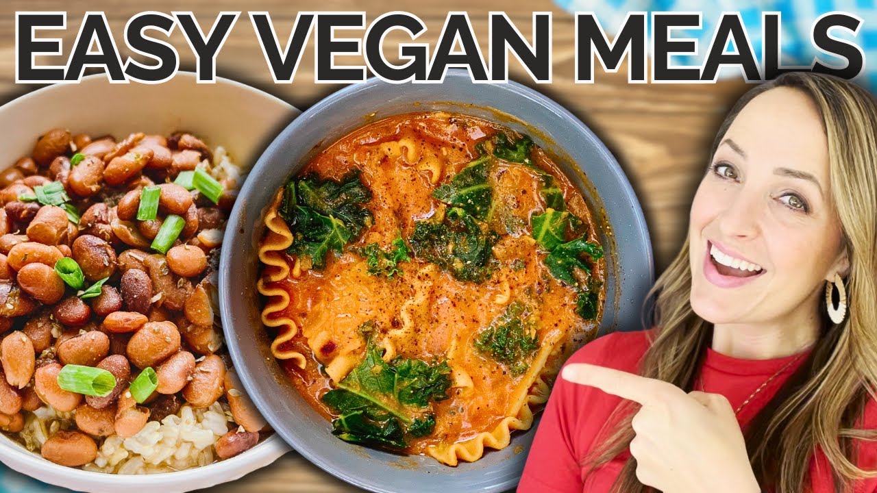 My Go To Vegan Dinner Recipes Youtube