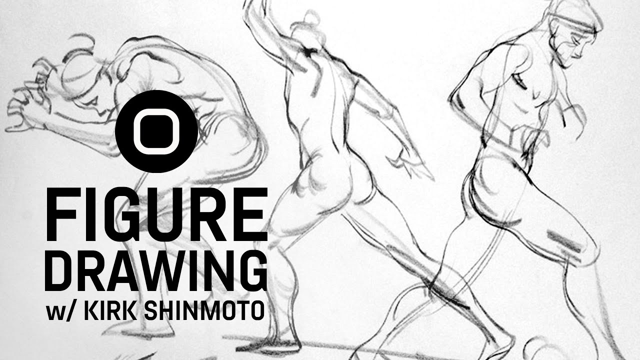 Live Figure Drawing Workshop Kirk Shinmoto Resolution Art Youtube