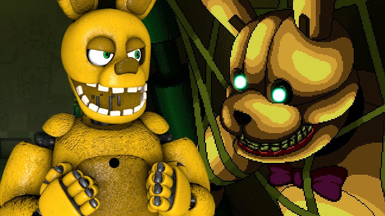 Spring Bonnie Plays Fnaf Into The Pit Part 6 Spring Bonnie Has