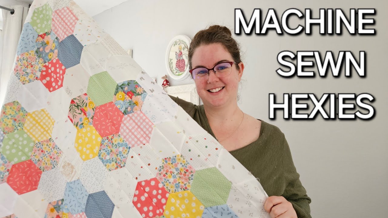 Machine Grandmothers Garden Hexagon Tutorial Youtube