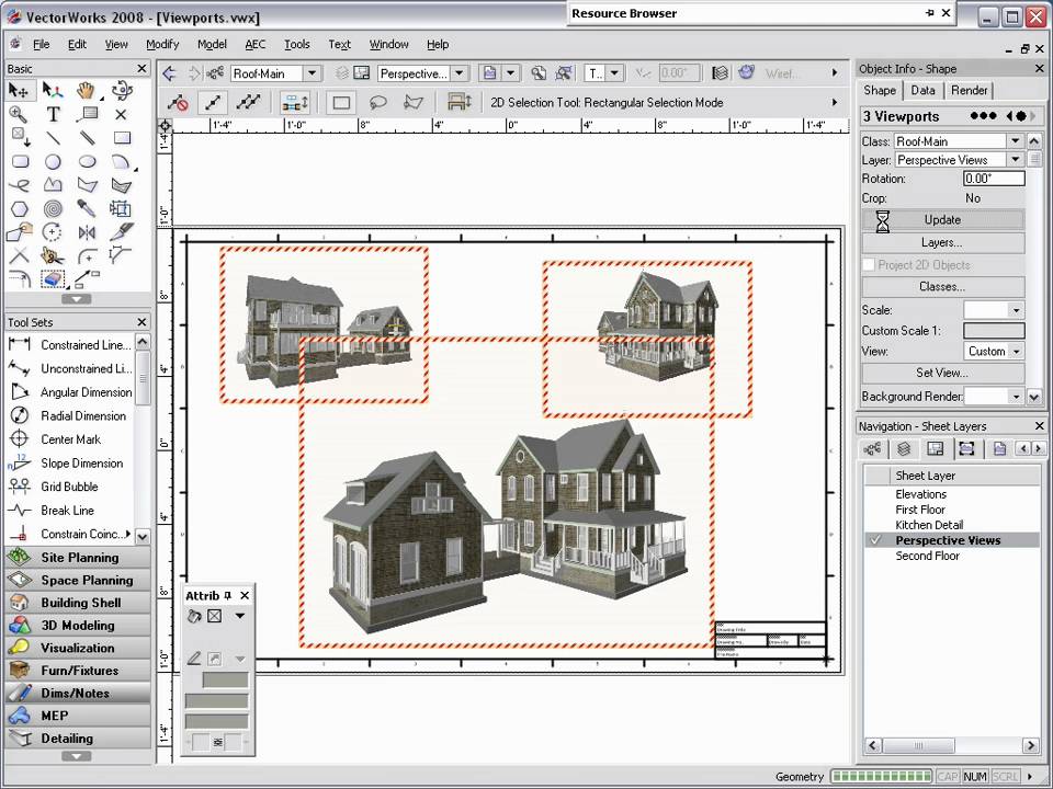 Viewport Tips In Vectorworks Youtube