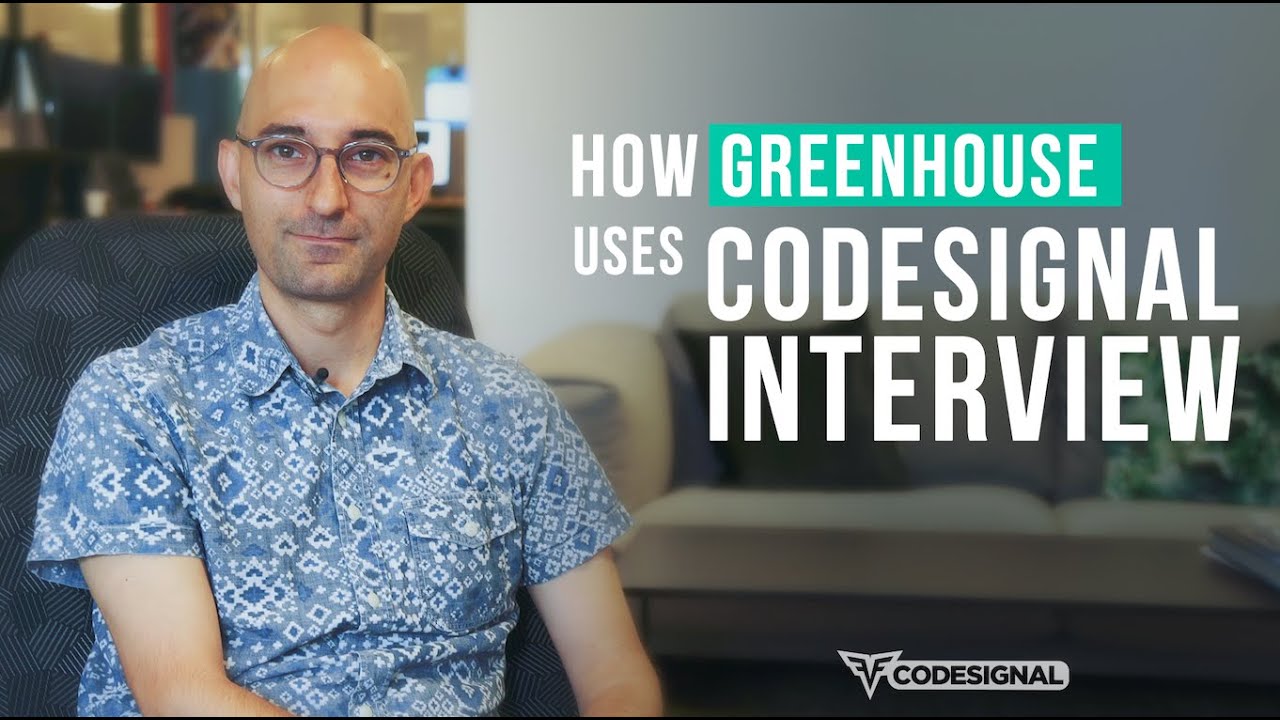 How Greenhouse Uses Codesignal Interview Youtube