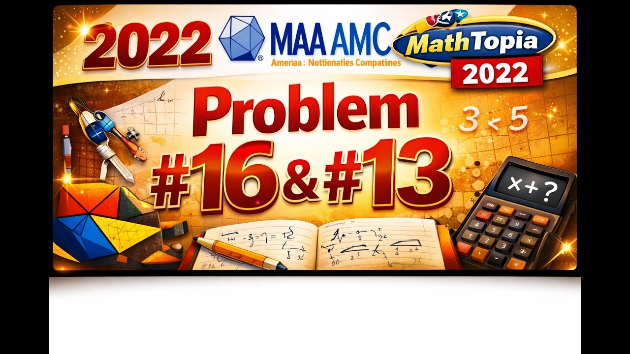 2022 Amc 10 B Problem 16 Youtube