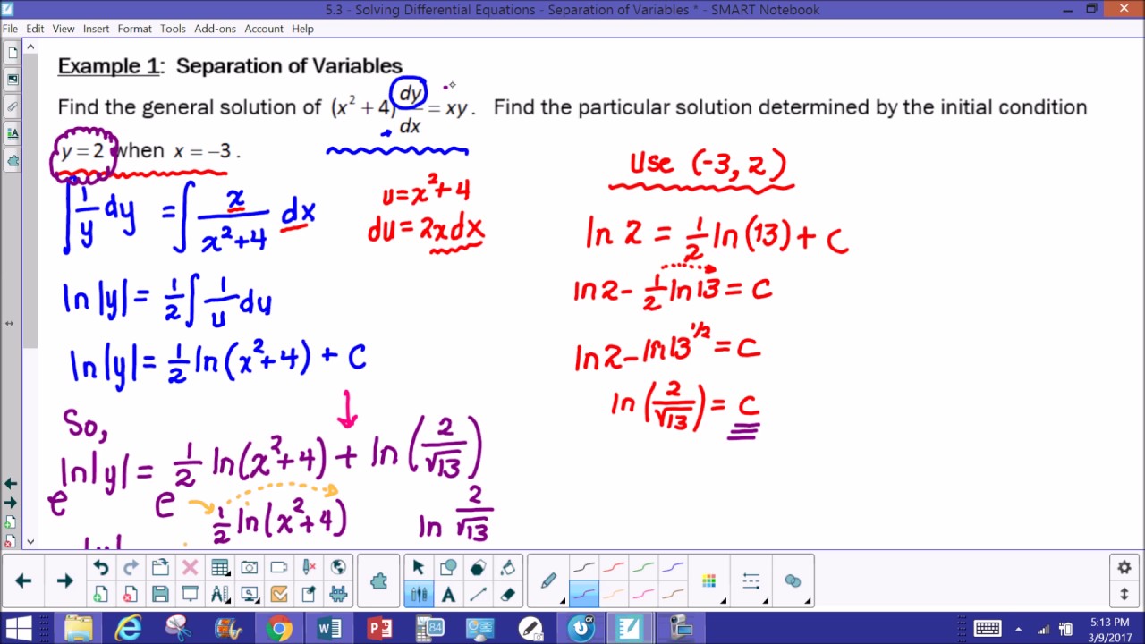 Calculus Equation Example