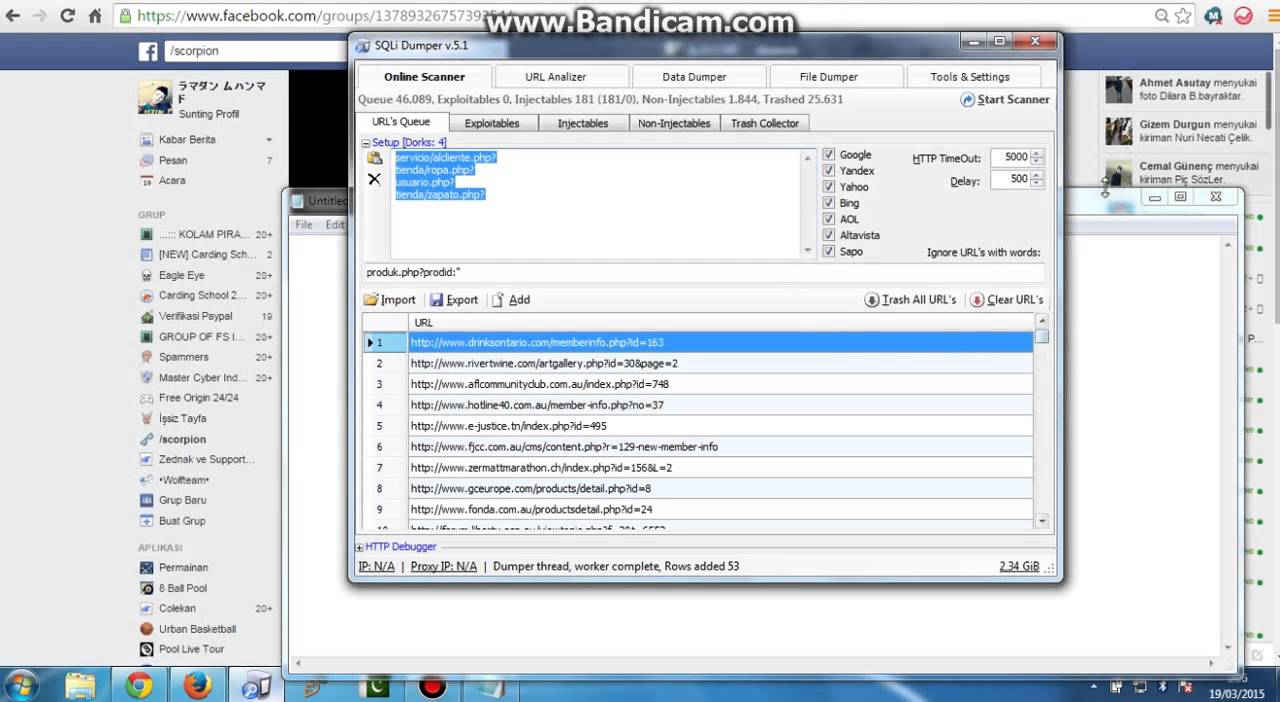 Sqli Dumper Tutorial Damerwalker