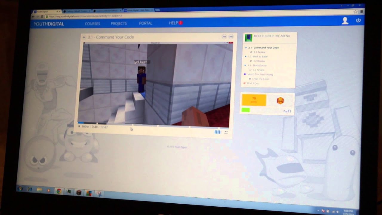 Youth Digital Learn Java With Minecraft Lasiarmor