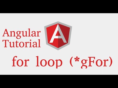 Angular 9 Tutorial In Hindi 9 For Loop Ngfor Youtube