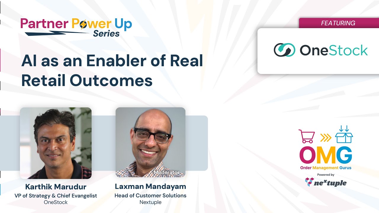 Omg Partner Power Up With Onestock Ai As An Enabler Of Real Retail