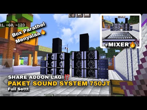 Share Addon Lagiôüë å Paket Sound System 750jt Box Parathel Mod