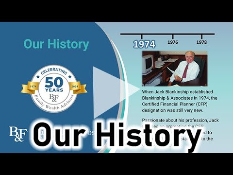 Our History Blankinship And Foster Family Wealth Advisors Youtube