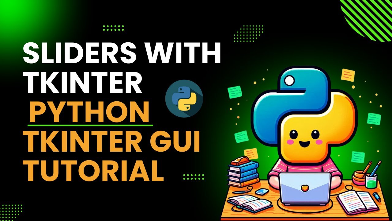 Interactive Sliders With Python Tkinter Gui Tutorial Youtube