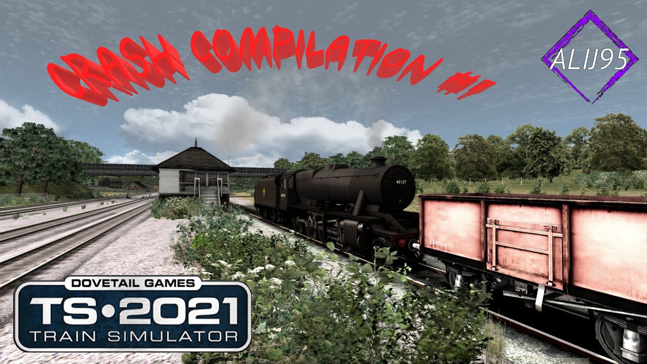 Train Simulator 2021 Crash Compilation 1 Youtube