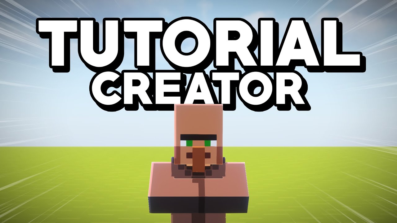 Easily Create Tutorials In Minecraft Using Tutorialcreator Youtube