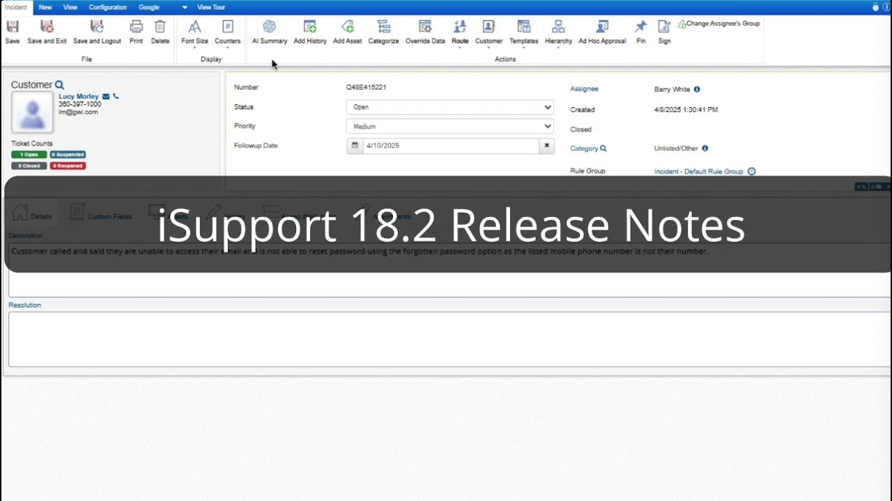 Isupport 18 2 Release Notes Youtube
