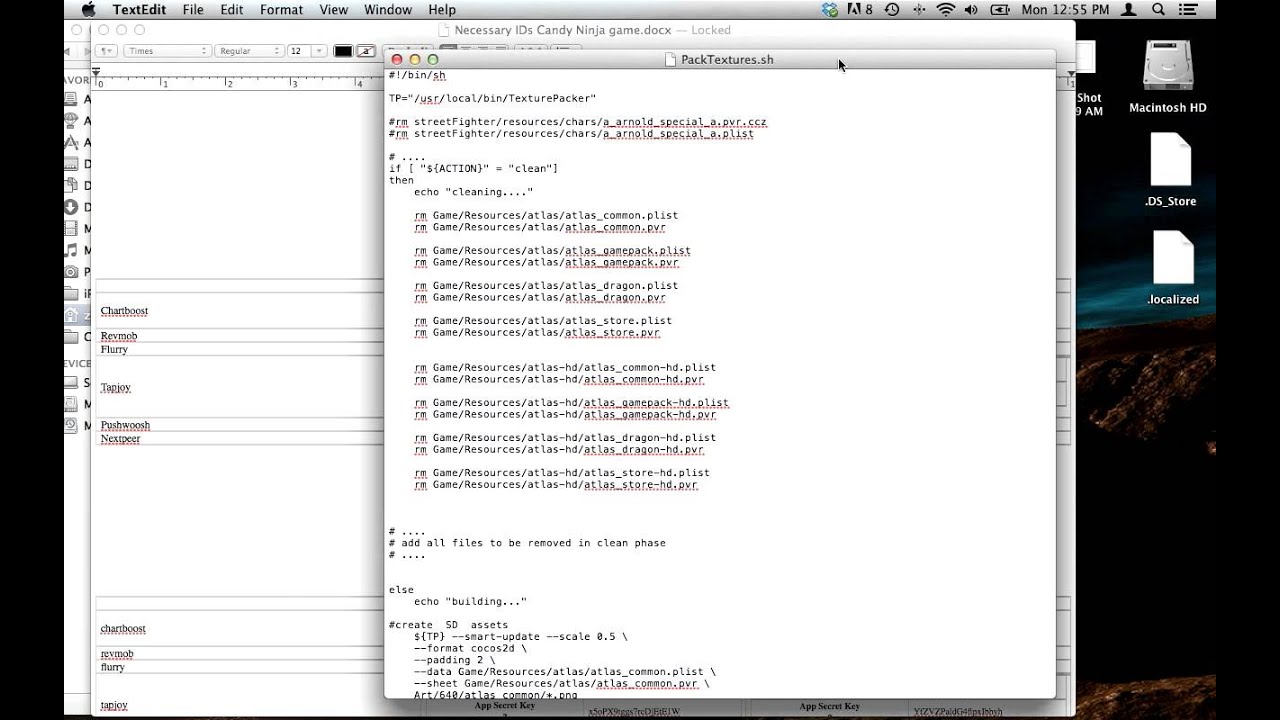 Packtexture Sh Script For Texturepacker Youtube