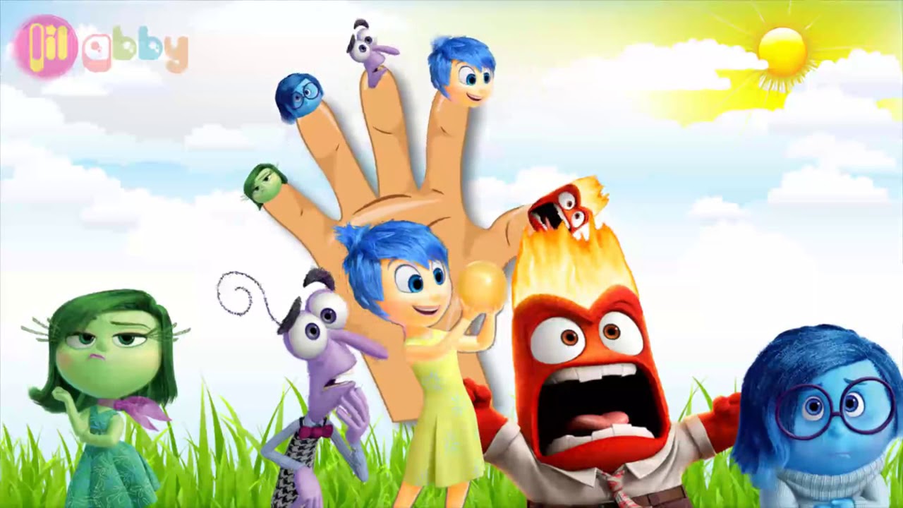 Inside Out Finger Family Song Lilabbycom Nursery Rhymes Songs For
