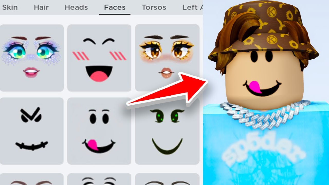 How To Get Free Faces In Roblox 2025 Super Easy Tutorial Youtube