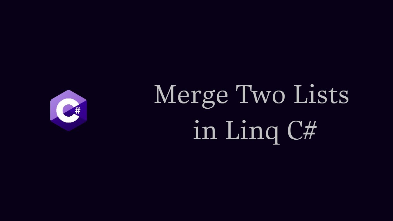 Linq Combine Two Lists C Vlib