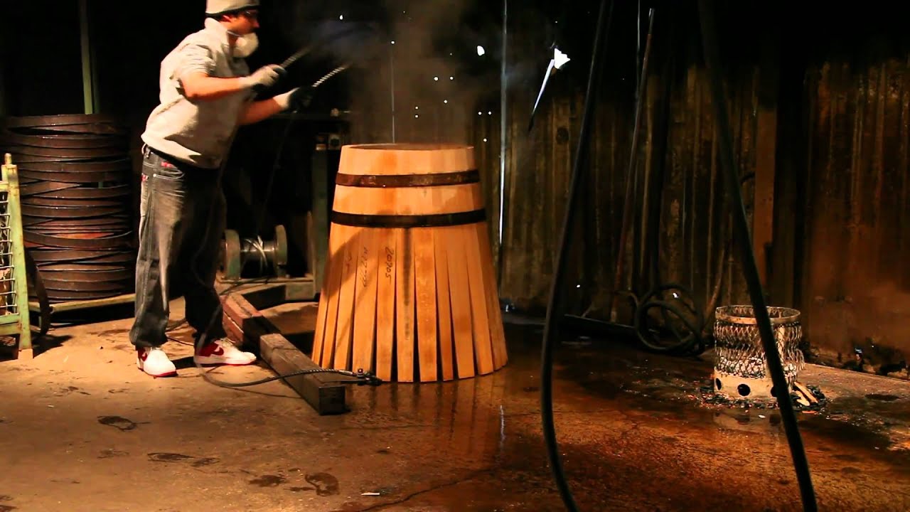 How Wine Barrels Are Made Cooperage Oak Barrel Making Barrel