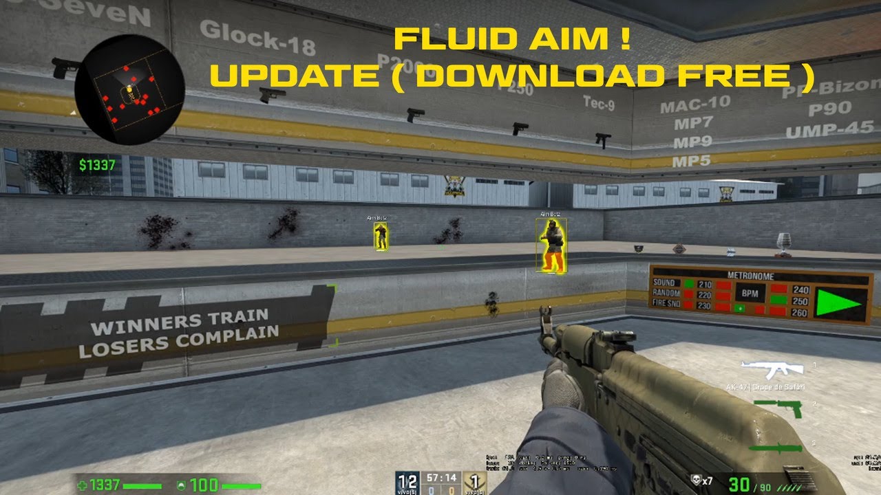 Cs Go Fluidaim Best Legit Cheat Free Download Como Usar E Instalar