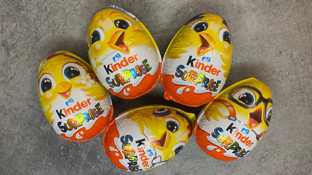 Kinder Surprise Easter Version Asmr Unboxing Youtube