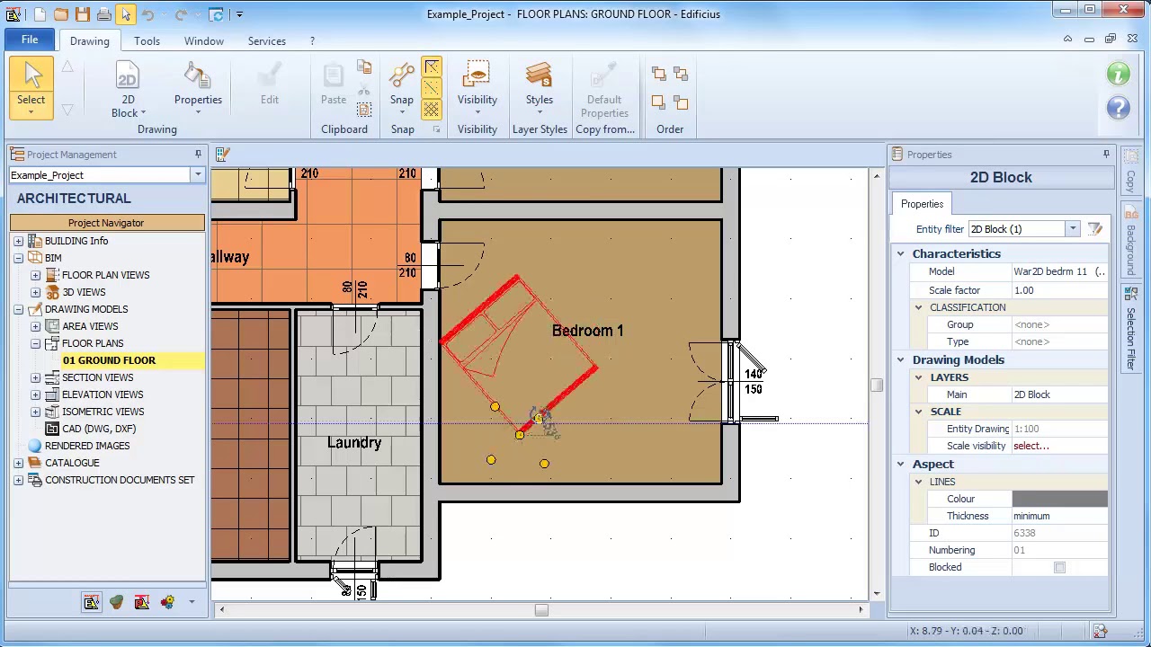 Edificius Tutorial 2d Blocks Acca Software Youtube