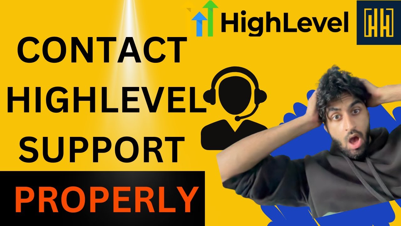 How To Contact Highlevel Support Properly Gohighlevel Tutorial