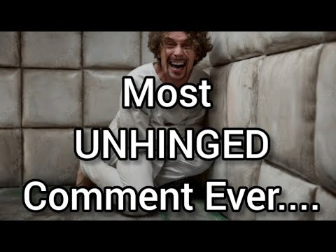 The Most Unhinged Comment I Ve Ever Gotten Youtube
