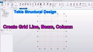 Tekla Structural Design Create Grid Line Beam Column Naval Architect For All Mp3 Music & Mp4 ...