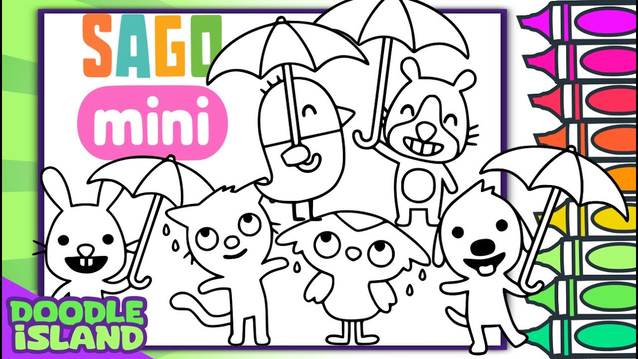 Coloring Pages Sago Mini