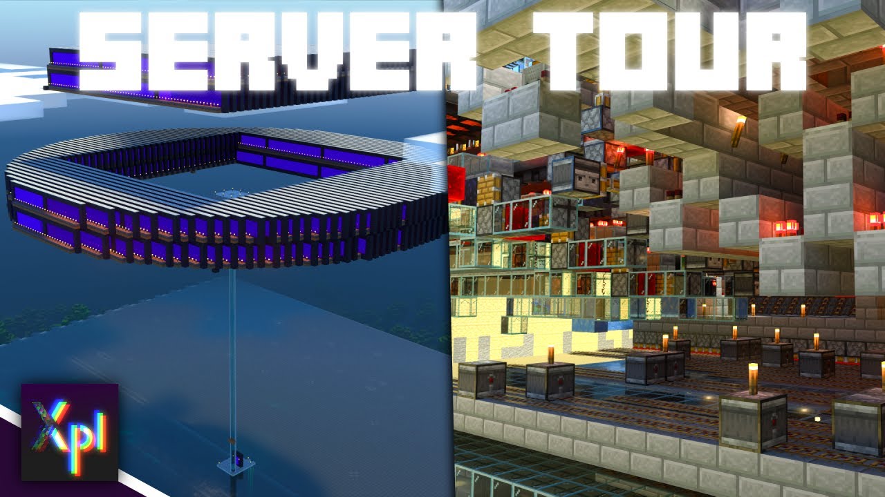 Xploit Server Tour What A Technical Minecraft Bedrock Server Looks