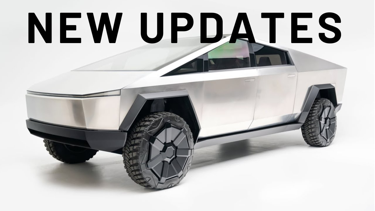 Major New Tesla Cybertruck Production Update Youtube