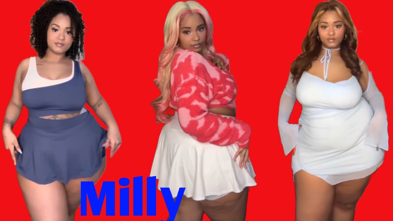Milly Plus Size Curvy Model Fashion Model Biography Facts Youtube