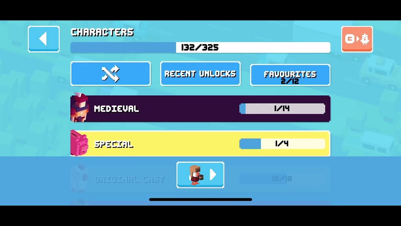 New Crossy Road Ui Youtube