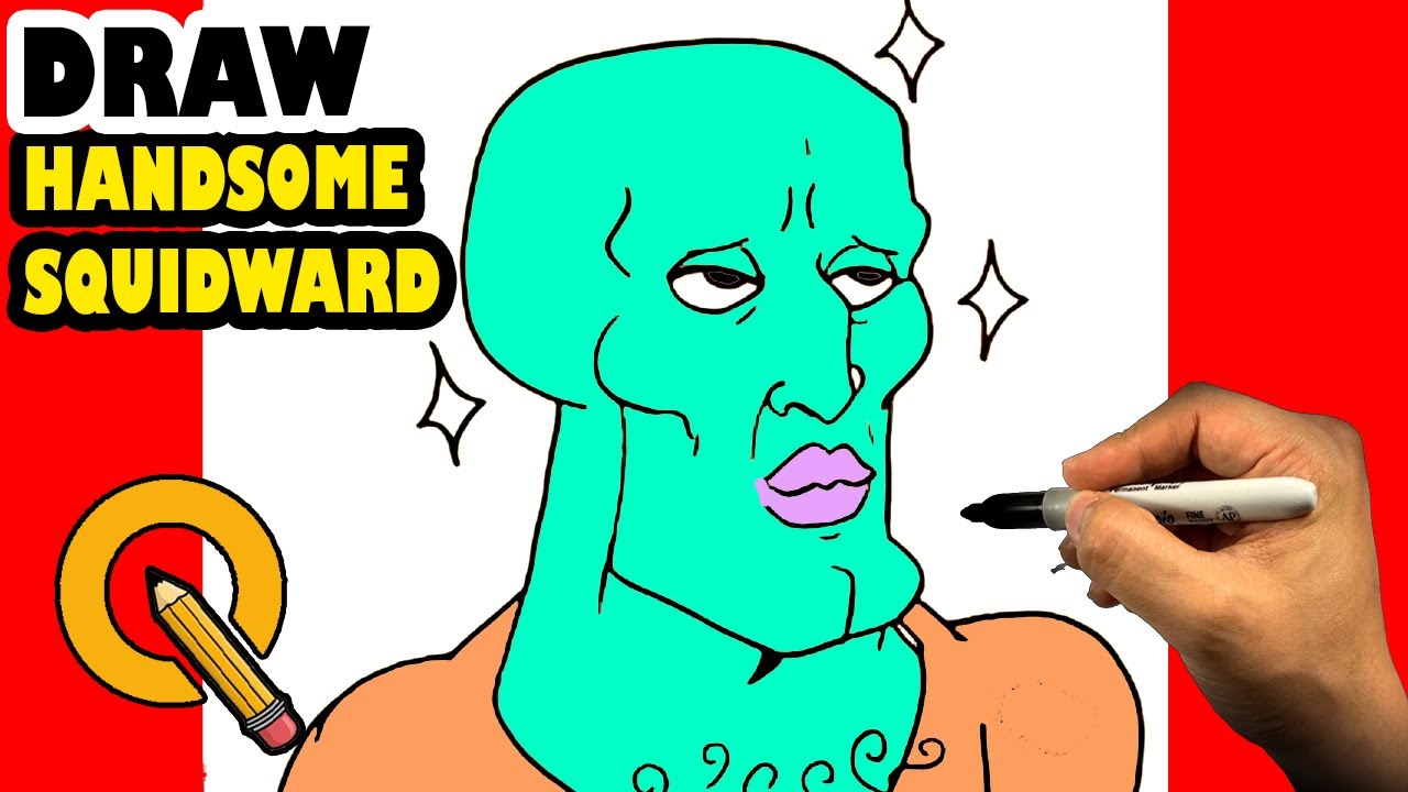 How To Draw A Squidward