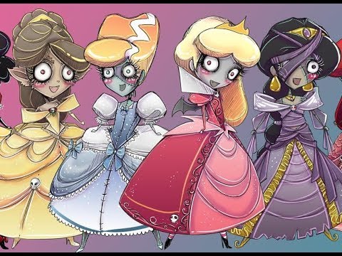 Disney Princesses As Monsters Youtube