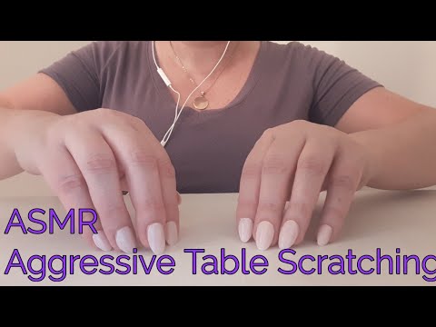 Asmr Aggressive Table Scratching Youtube