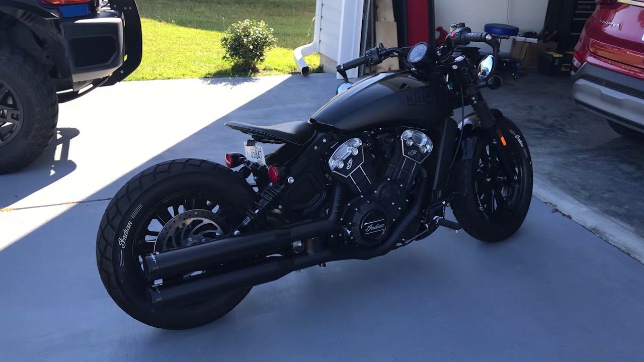 Indian Scout Bobber Rear Fender Delete Kit Reviewmotors Co