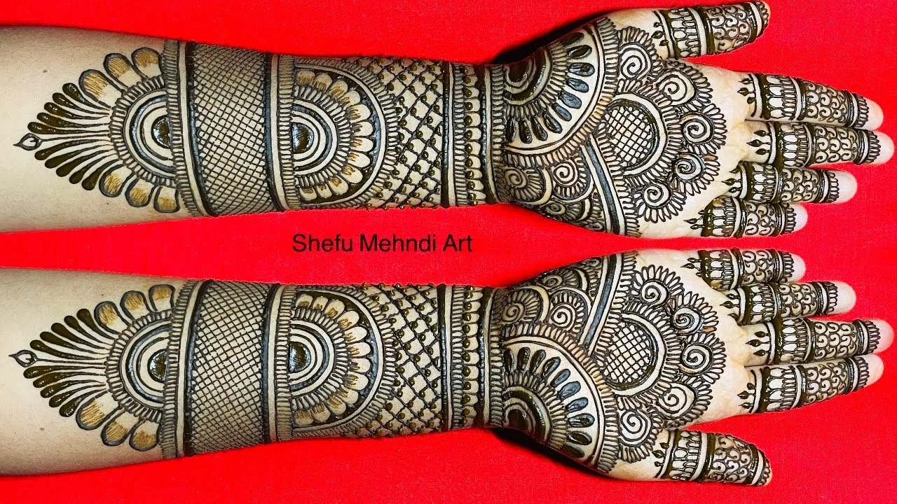 Incredible Collection Of Full 4k Bridal Mehndi Design Images 999