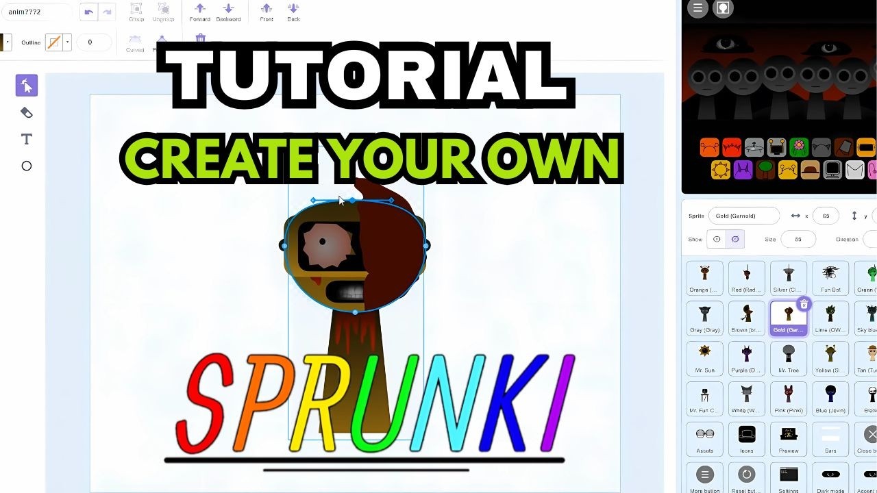 How To Make Custom Sprunki Tutorial Youtube