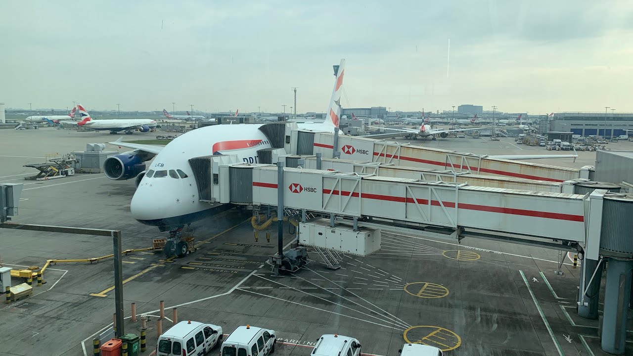 Cockpit British Airways A380 Flight Review Youtube