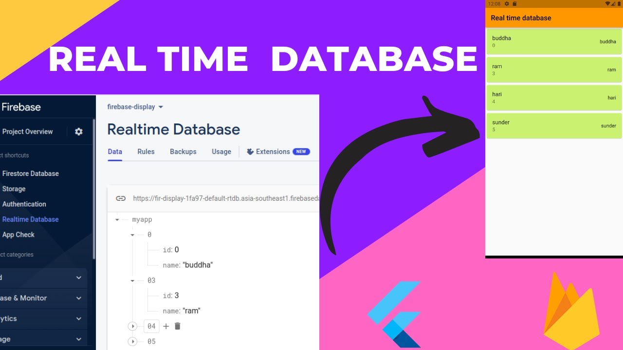 Real Time Database Firebase Flutter Fetch Data From Firebase