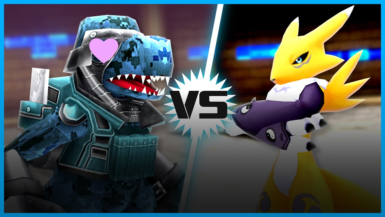 Commandramon Vs Renamon Digimon Vs Youtube