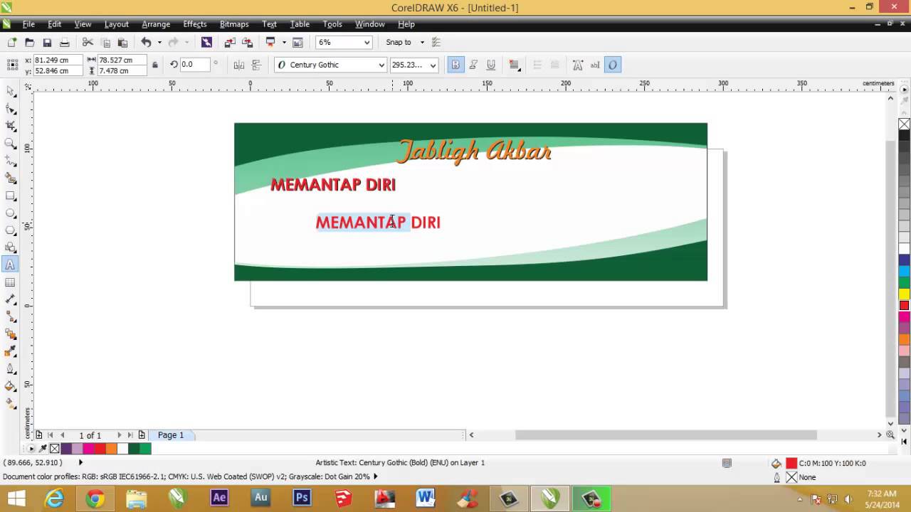 Banner Corel Draw At Harold Spence Blog