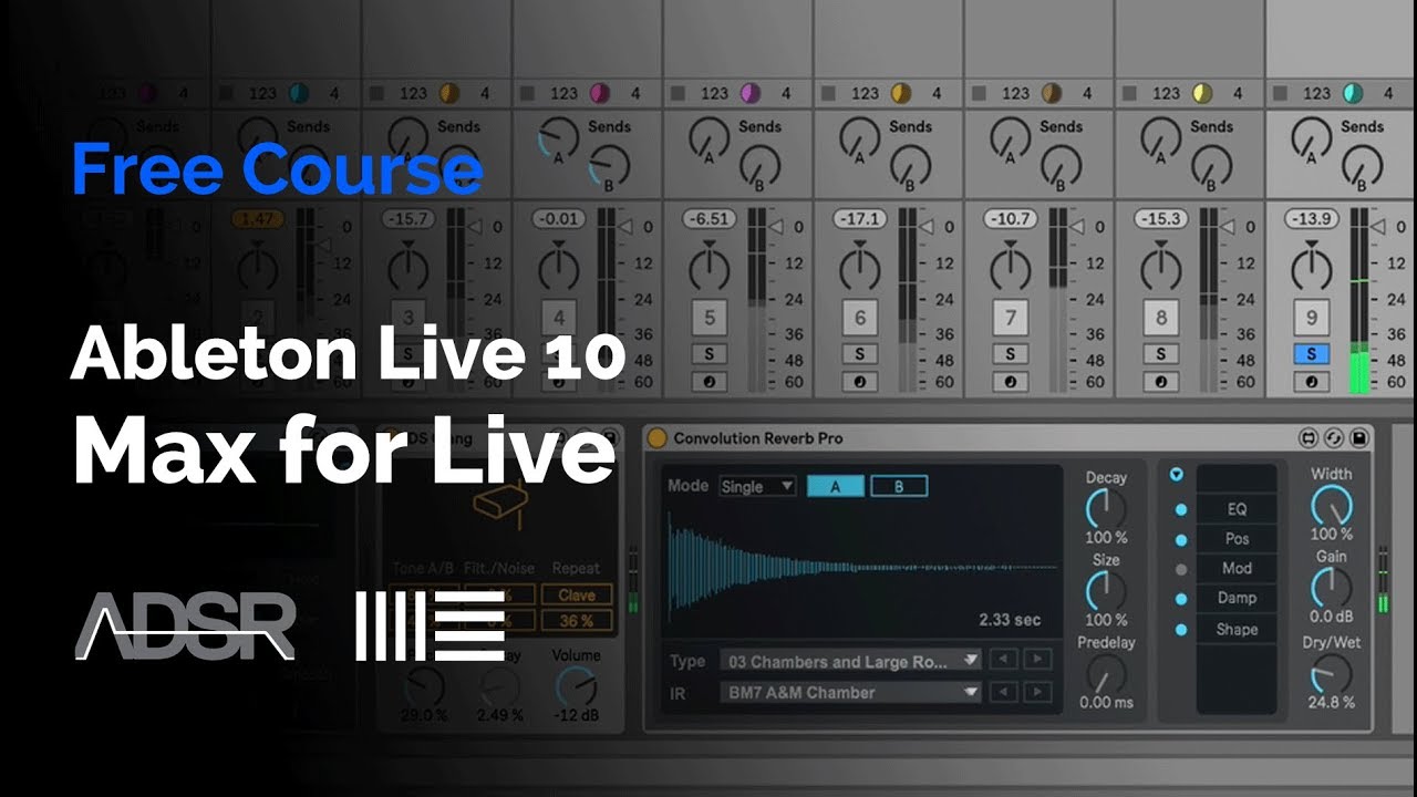 Ableton Live 10 Max For Live Youtube