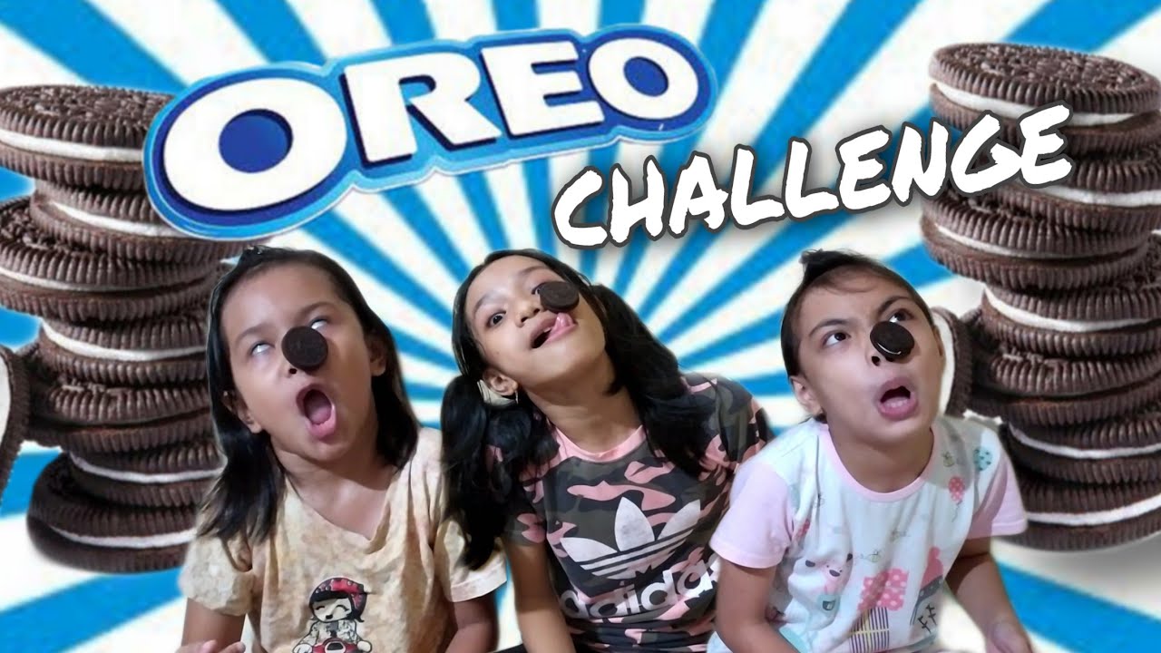 Oreo Face Cookie Challenge Main Sampe Ngakak Abis Youtube